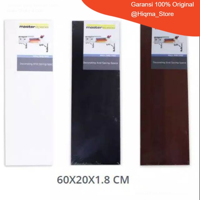 Jual Ace Hardware Siku & Rak Dinding 60x20x1.8 Cm Kayu Masterspace ...