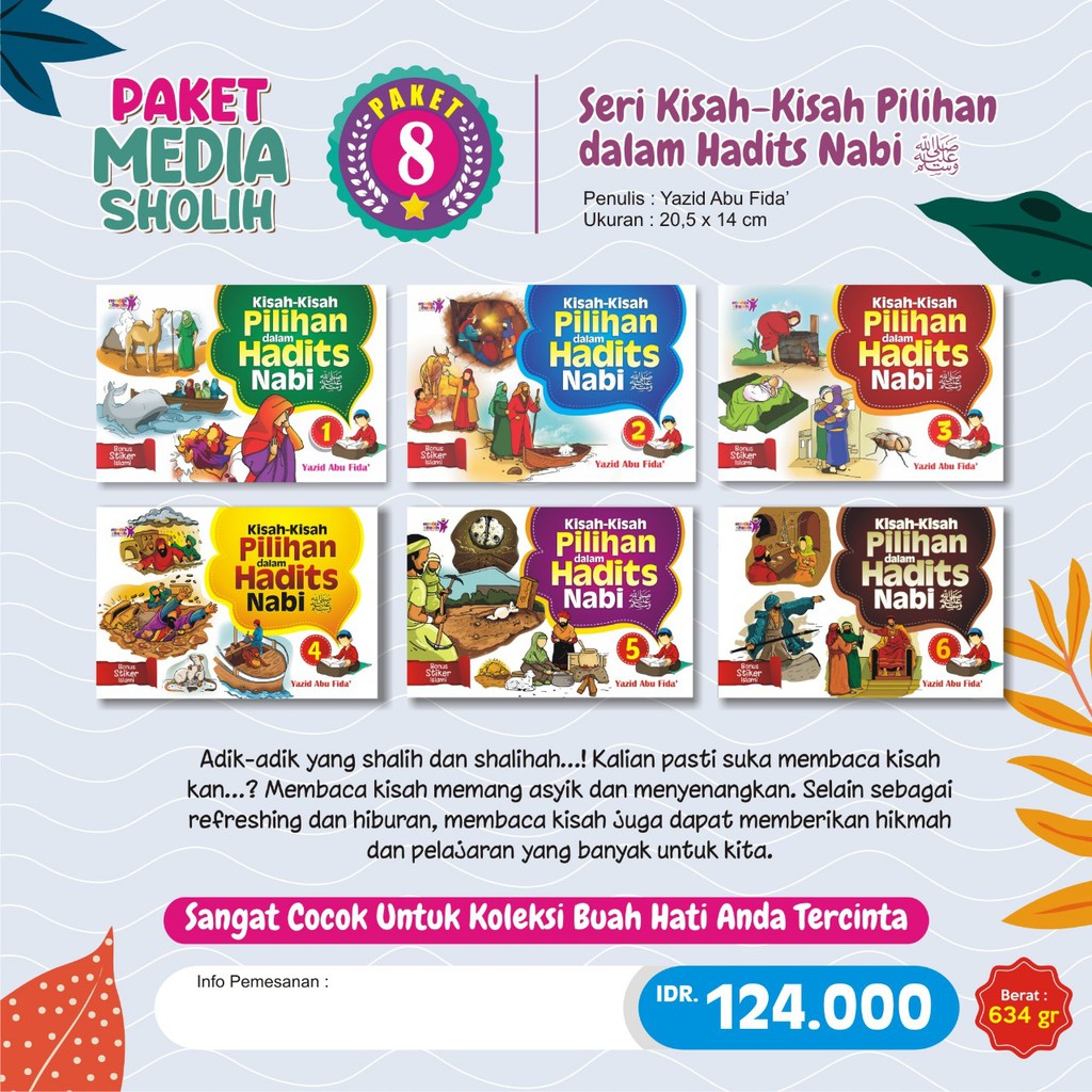 Jual Kisah-Kisah Pilihan dalam Hadits Nabi ( 6 Buku) | Shopee Indonesia