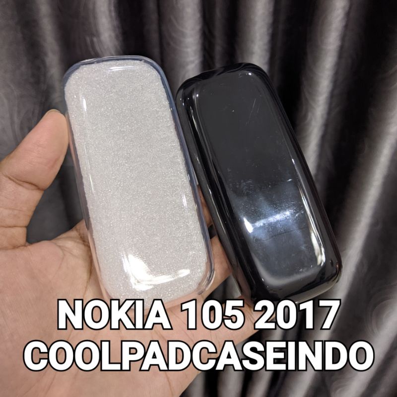 Jual Soft Case Silikon Nokia 105 2017 Nokia 105 2019 Hitam Bening ...