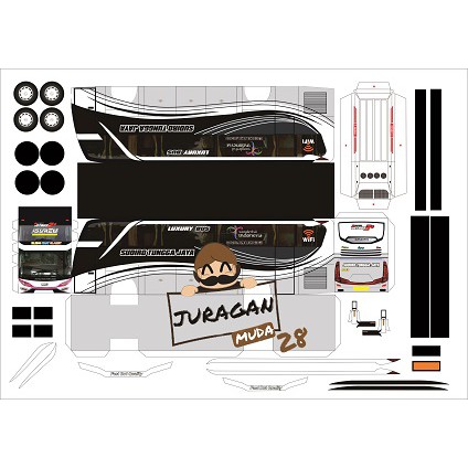 Jual DIY Miniatur Bus STJ Iguazu Papercraft Lembaran | Shopee Indonesia