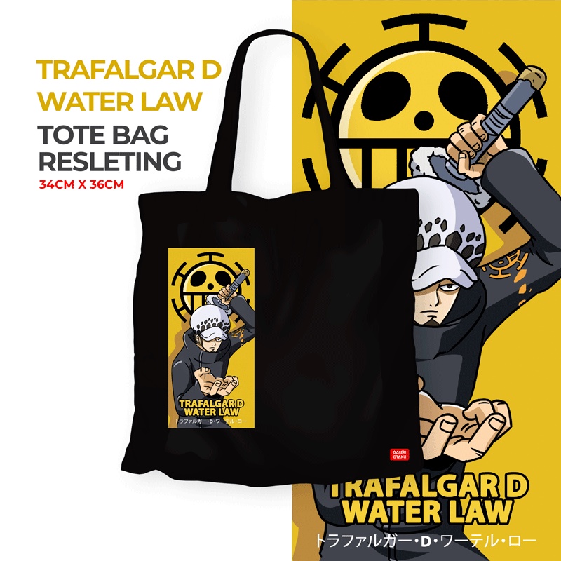 Jual SALE TRAFALGAR LAW Tote Bag One Piece / Totebag Anime One Piece ...