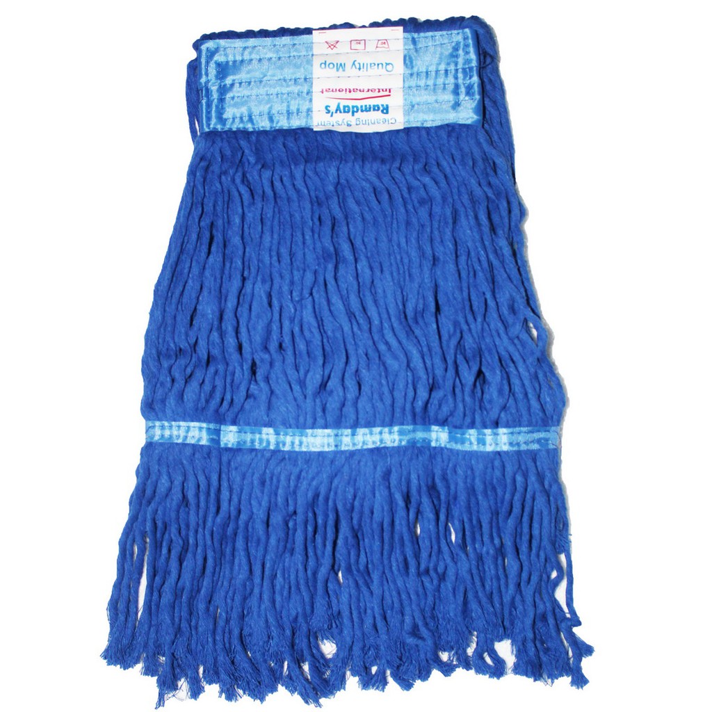 Jual Wet mop 400gr+Refill kain pel+Cotton Merah Biru Kuning+Berkualitas ...