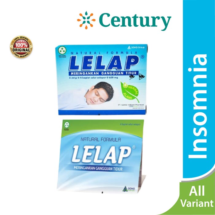 Jual Natural Formula Lelap / Insomnia / Susah Tidur | Shopee Indonesia