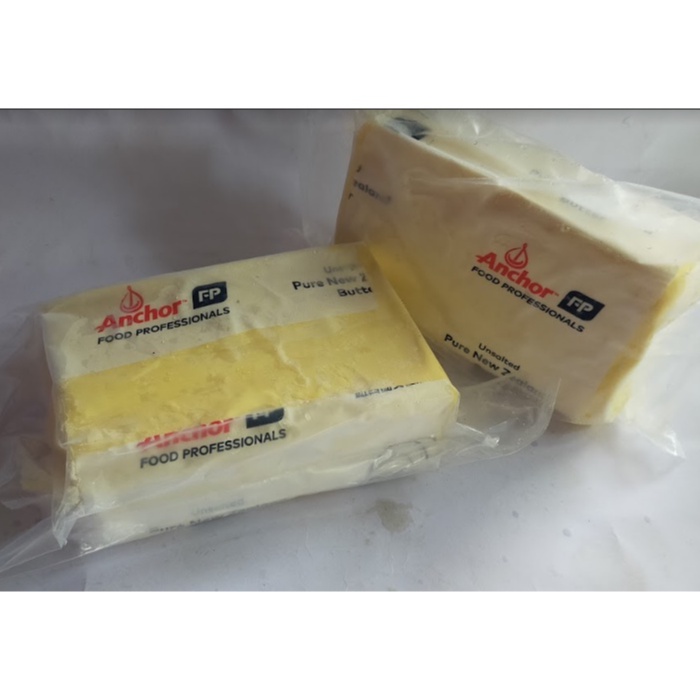 Jual Anchor Unsalted Butter 1 kg Free Bubble Wrap dan Dus Tebal ...