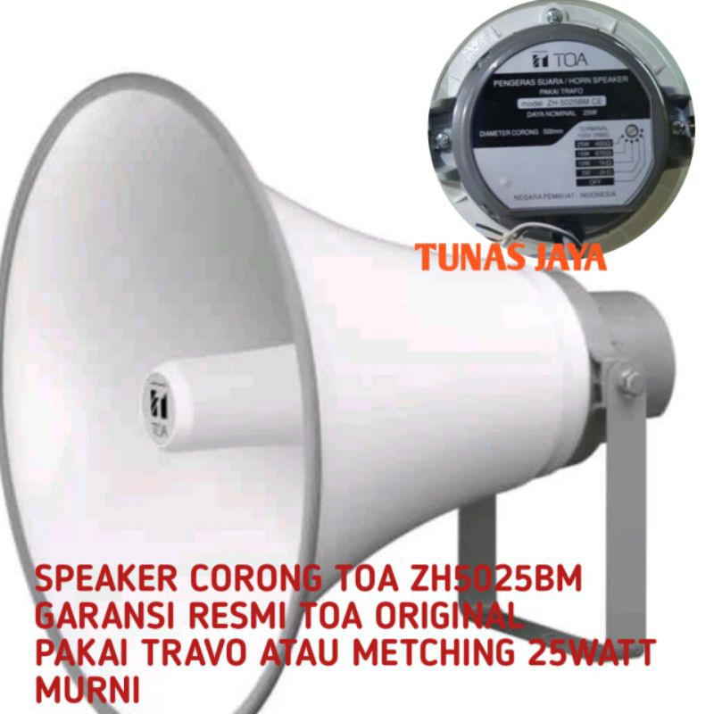 Jual SPEAKER CORONG TOA ZH5025BM HORN TOA ZH 5025BM | Shopee Indonesia