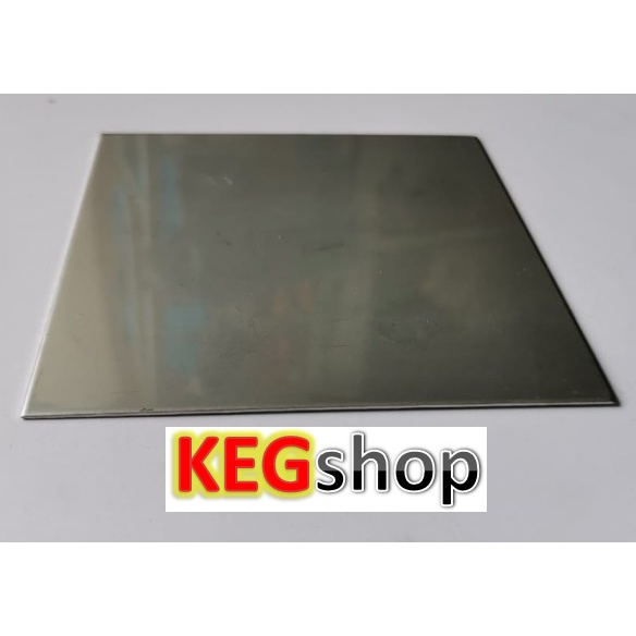 Jual Plat Stainless Steel SUS 316L tebal 1mm 10x20cm (bisa untuk blade ...