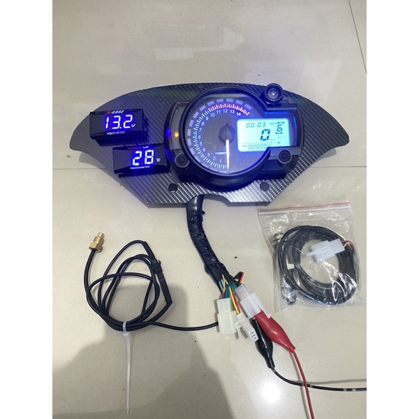 Jual SPEEDOMETER SPEDO DIGITAL NINJA RR OLD NEW | Shopee Indonesia