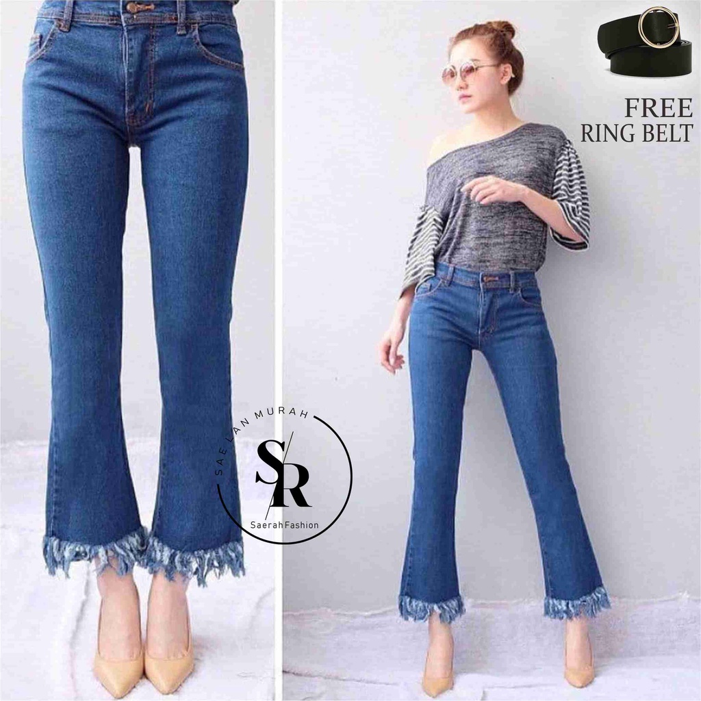 Jual COD [BAYAR DITEMPAT] CELANA LEVIS CUTBRAY WANITA | Shopee Indonesia