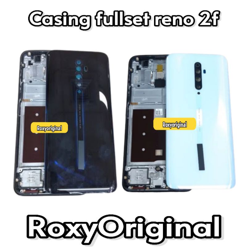 Jual Kesing Housing Casing Fullset Reno 2f - Oppo Reno2 F Original Backdoor Plus Bezel Bazel ...