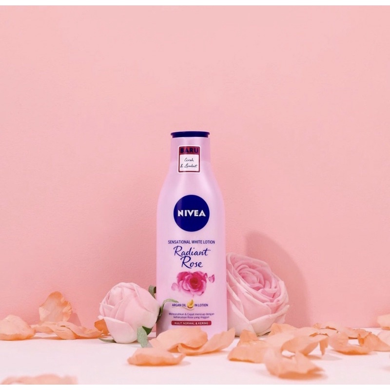 Jual Nivea Radiant Rose Body Lotion 200ml | Shopee Indonesia