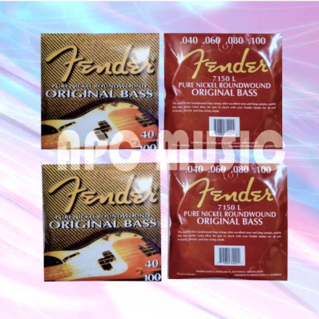 Jual Senar Bass Fender - Bass fender 4 senar / Bass fender 4 string ...
