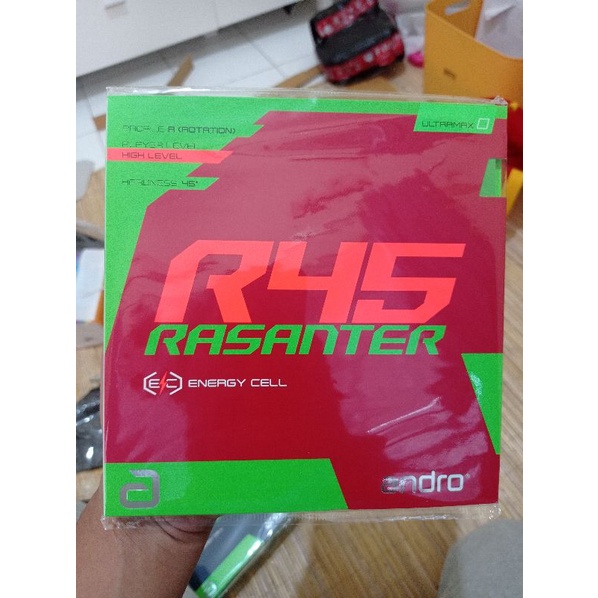 Jual KARET TENIS MEJA ANDRO RASANTER R45 GREEN ORIGINAL | Shopee Indonesia