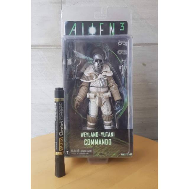Jual Mainan action figure Weyland Yutani Commando Alien 3 Tinggi 7inch ...