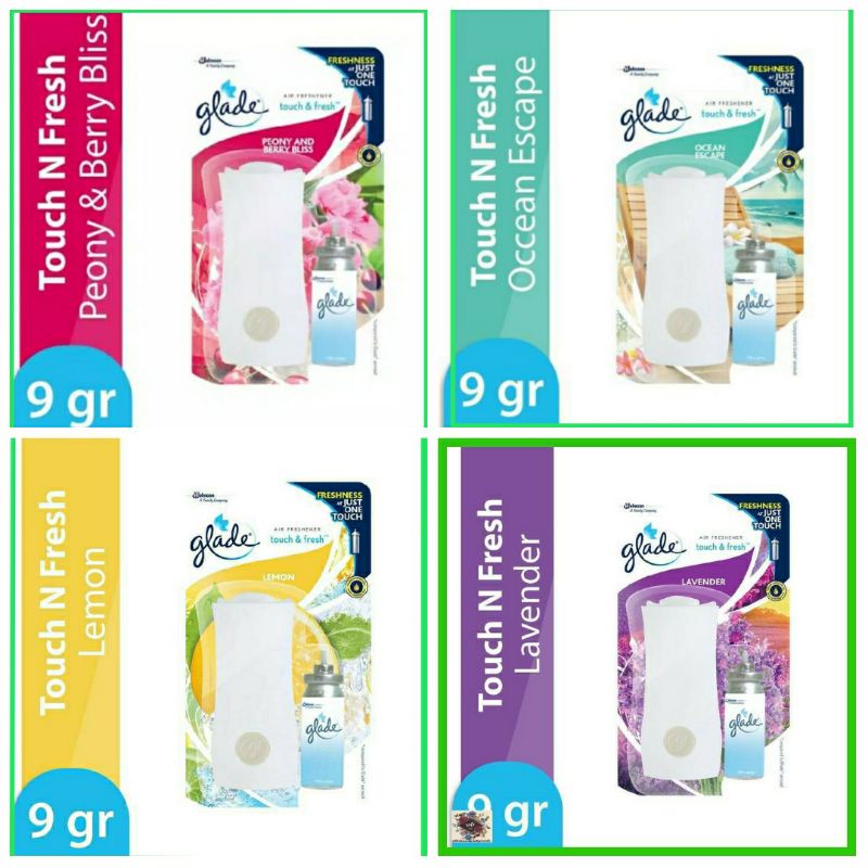 Jual Glade Touch n Fresh 9gr | Shopee Indonesia