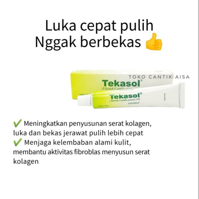 Jual Tekasol - Salep Penghilang Bekas Luka Bakar Jerawat Lecet Operasi ...