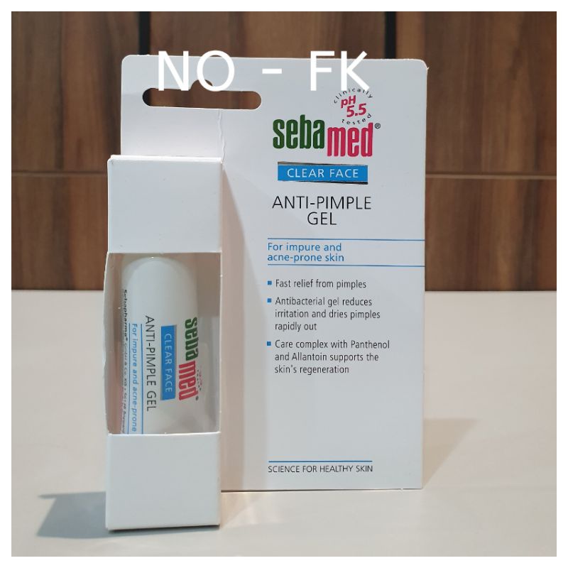 Jual Sebamed clear face anti pimple gel 10ml 10 ml krim obat jerawat ...