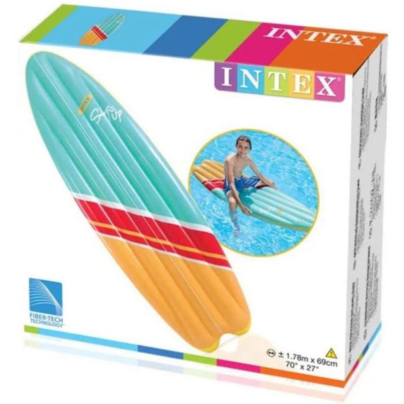 Jual Intex 58152 papan surfing surf up mats papan seluncur pelampung ...