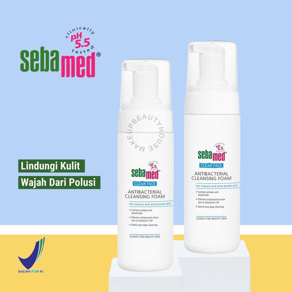 Jual SEBAMED Clear Face Cleansing Foam 150ml | Shopee Indonesia