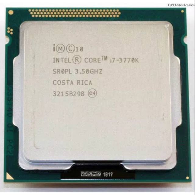 Jual PROCESSOR INTEL CORE I7 3770K TANPA FAN SOCKET 1155 Garansi 1 ...