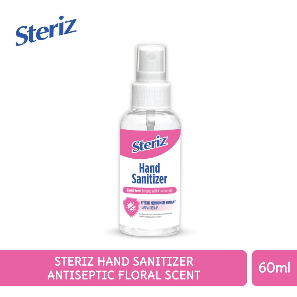 Jual Steriz Hand Sanitizer 60Ml | Shopee Indonesia