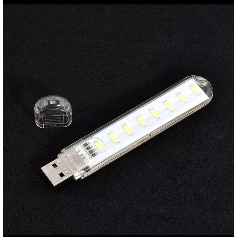 Jual Lampu Mini Usb 8 Led Usb 5V LED White | Shopee Indonesia