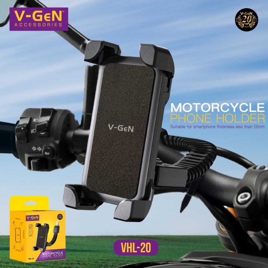Jual V-GEN Motorcycle Phone Holder HP VHL20 VGEN Mount Handphone Motor ...