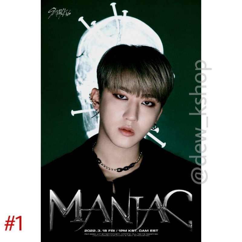 Jual POSTER Stray Kids (Changbin) - MANIAC | Shopee Indonesia