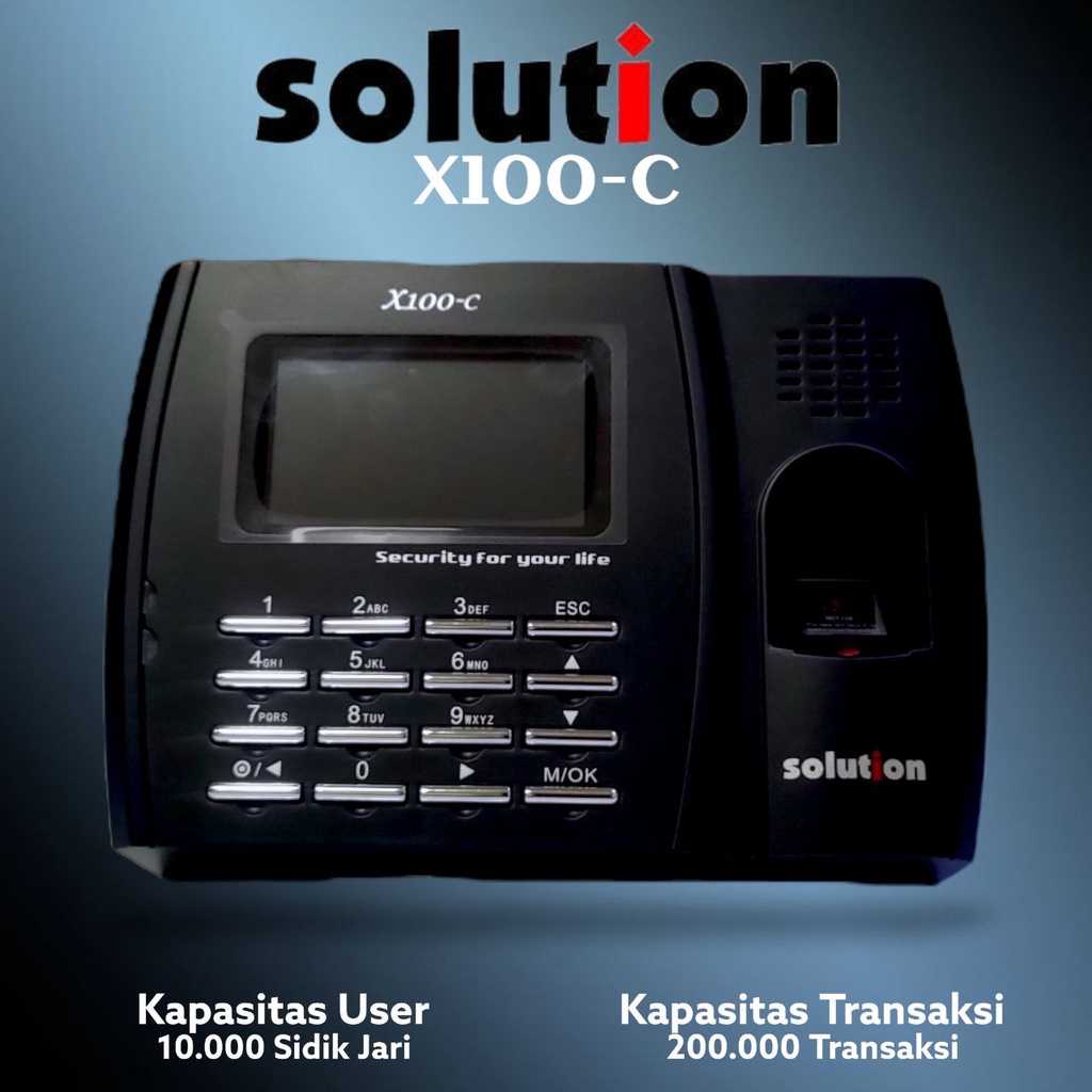 Jual Finger Print Solution X100C | Shopee Indonesia