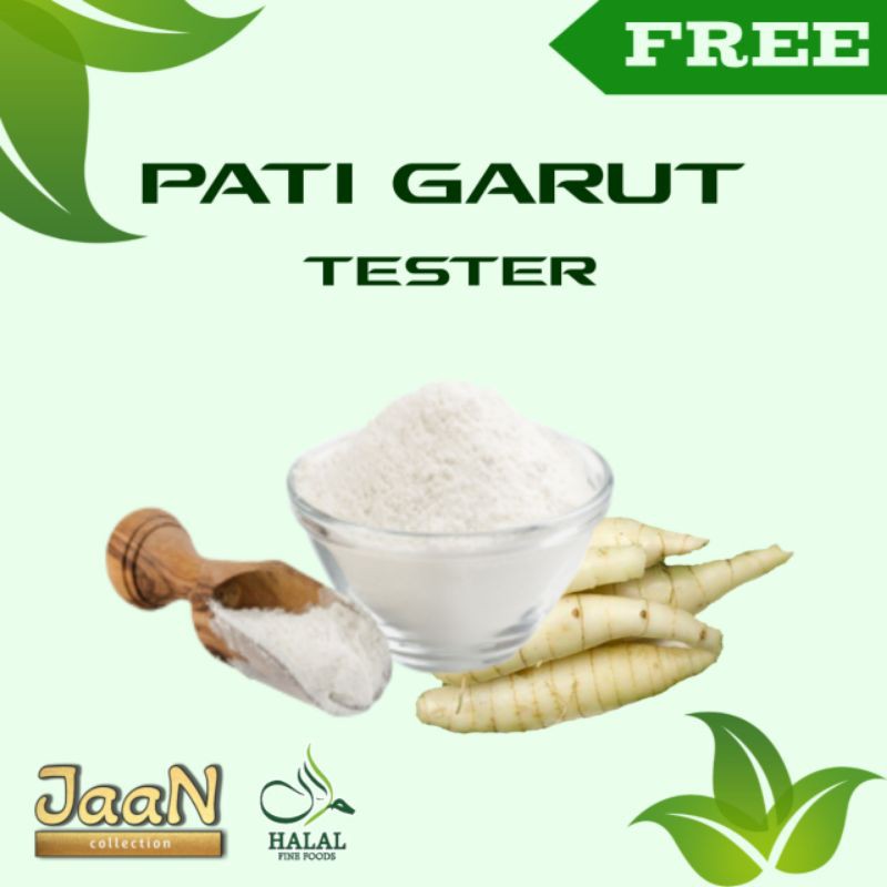 Jual Bonus TEPUNG GARUT Tepung PATI GARUT Pati Erut Larut Jelarut Arut ...