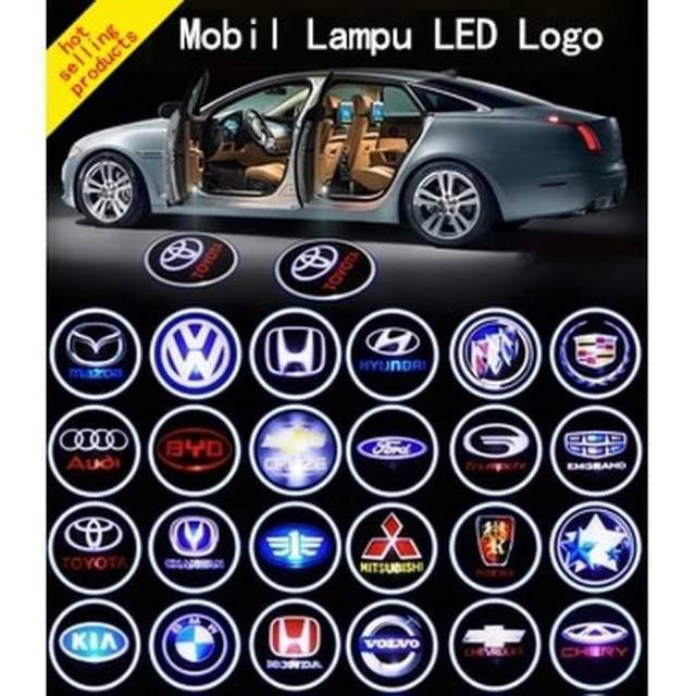 Jual LAMPU PROYEKTOR LED LOGO PINTU MOBIL | Shopee Indonesia