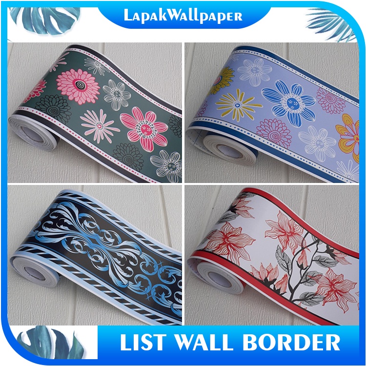 Jual Sticker Border List Tembok ukuran 10cmx10m | Shopee Indonesia