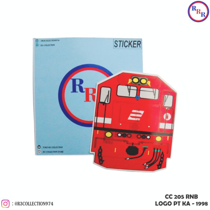 Jual Stiker Kereta - CC 205 LOGO PT KA 1998 | Shopee Indonesia