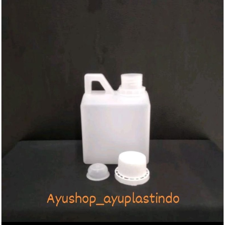 Jual Jerigen 500 ml food grade / jerigen plastik murah | Shopee Indonesia