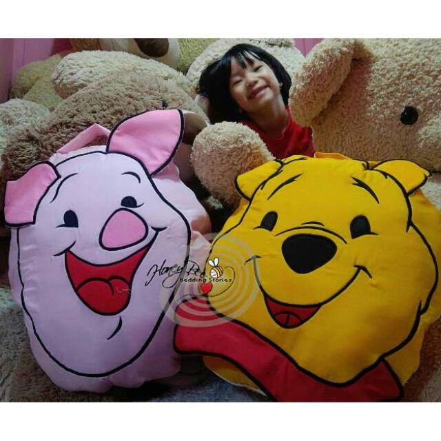 Jual HoneyBee : Balmut Boneka Karakter POOH PIGLET TIGGER | Shopee ...