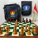 Jual 1 set catur kayu mewah limited edition dapat buah catur, papan ...