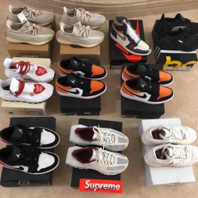 Jual Air Jordan 1 Low Black Toe US 10 (REPLACEMENT BOX) | Shopee Indonesia