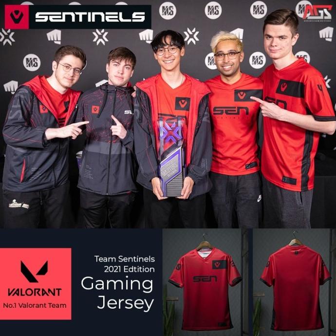 Jual Jersey Team Sentinels - Valorant Gaming | Shopee Indonesia