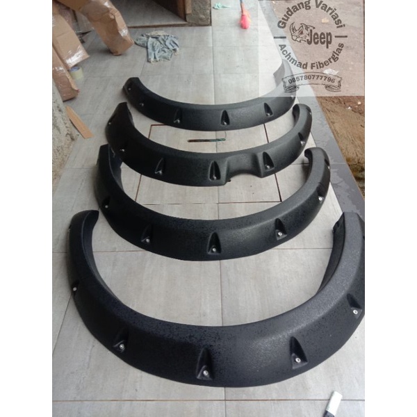 Jual Over Fender mitsubishi strada triton 2008-2015 model baud L ...