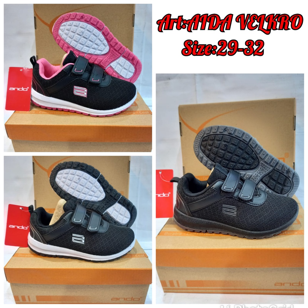Jual SEPATU SEKOLAH ANAK AIDA ZORA VELCRO LAKI-LAKI PEREMPUAN ...