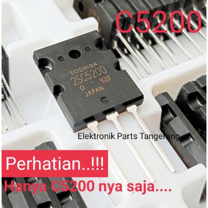 Jual (NO SET) TRANSISTOR 2SC5200 2SC 5200 C 5200 C5200 TR 5200 TR ...