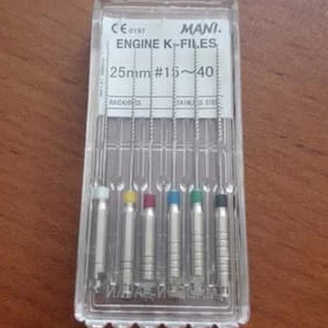 Jual JARUM ENDO ROTARY ENGINE K FILE 25mm | Shopee Indonesia