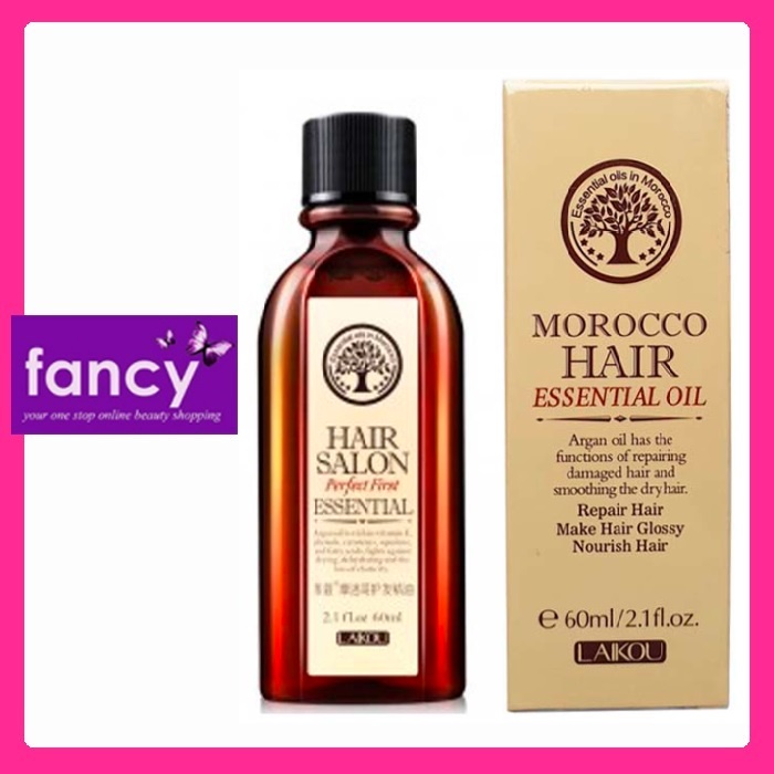 Jual Morocco Hair Essential Oil Serum Treatment Rambut Argan Oil 60ml | Shopee Indonesia