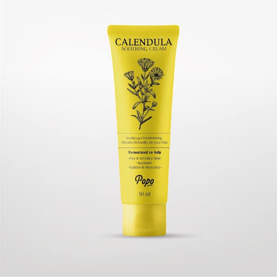 Jual Popo Calendula Soothing Cream 50ml, Eczema, Dermatitis, Eksim ...