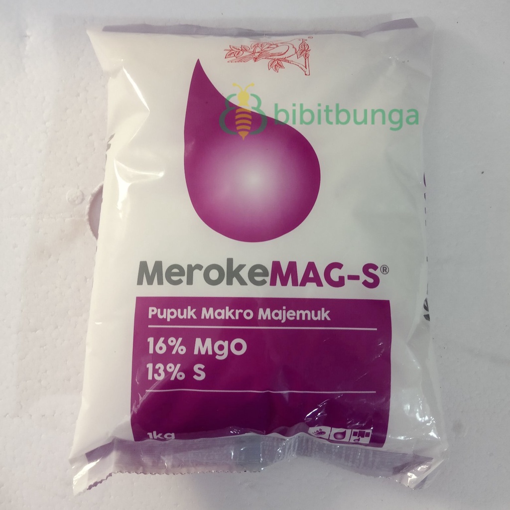 Jual Meroke Mag-S MagS 1kg Pupuk Magnesium Sulfate MgSO4 Nutrisi ...