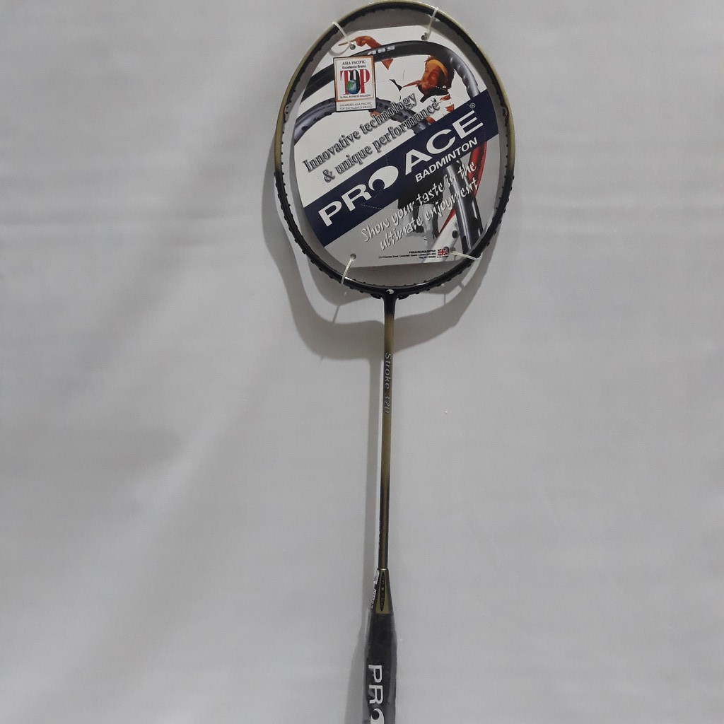 Jual Raket Original Pro Ace Stroke 320 Bonus Komplit Badminton | Shopee ...