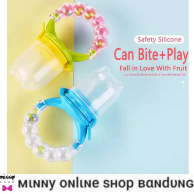 Jual Dot Buah Kerincing / Empeng Buah Kerincing / Teether Kerincing ...