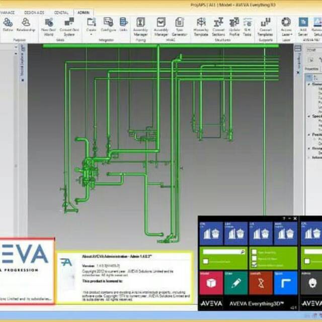 Jual Work AVEVA Everything 3D V2.1.0.3 Administration V1.4.0.3 | Shopee ...