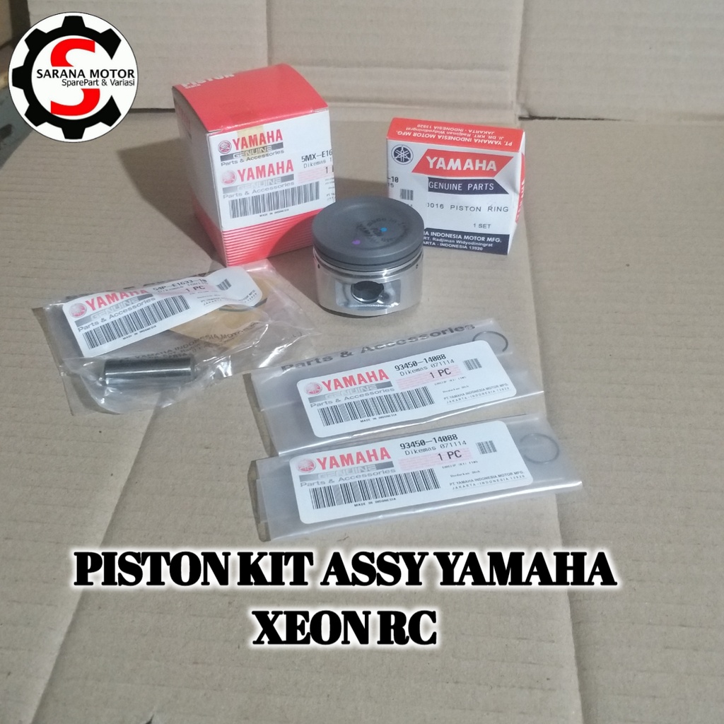 Jual Piston Kit Piston Lengkap Piston Komplit YAMAHA Xeon RC YAMAHA ...
