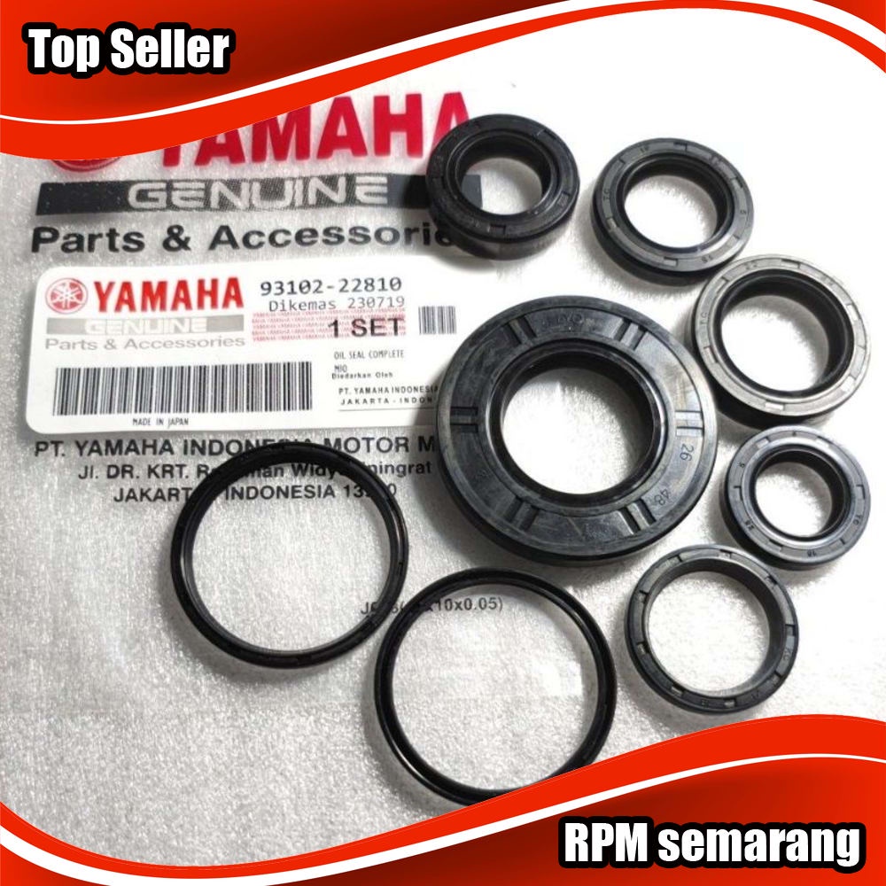 Jual Oli seal komplit bak magnet Yamaha Mio karbu Original Japan | Shopee Indonesia