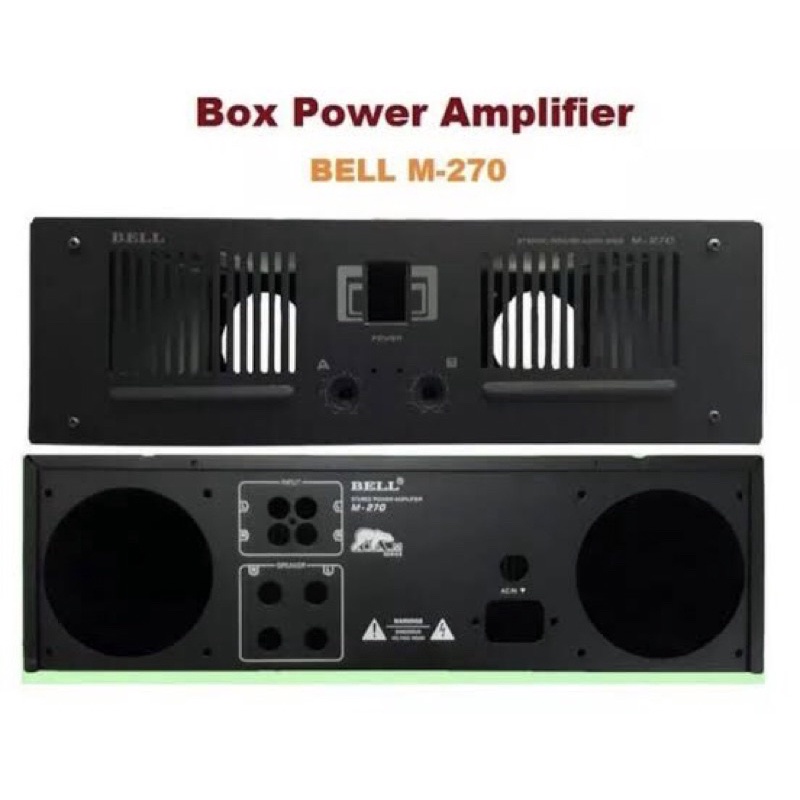 Jual Box Power Amplifier M 270 BELL | Shopee Indonesia